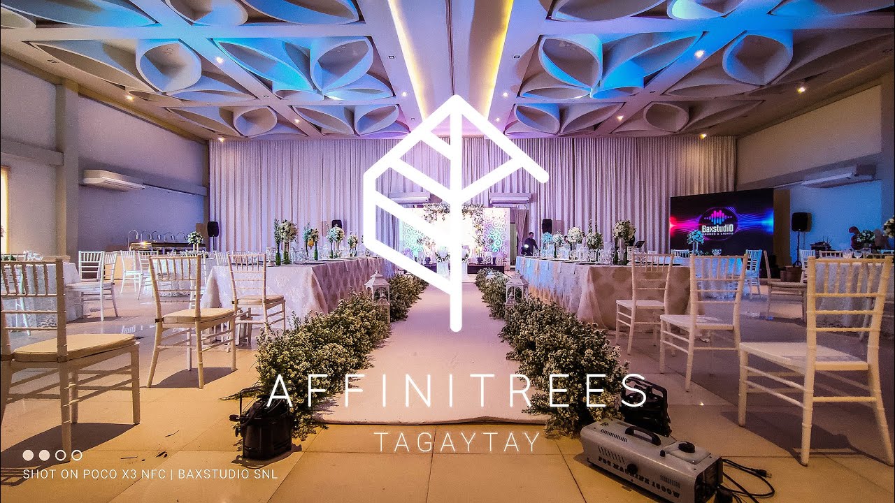Affinitrees Tagaytay Wedding Event Lights and Sounds w/ LEDwall - YouTube