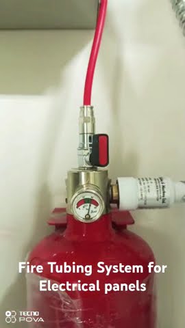 Fire Tubing System for Electrical panels and #firesafety #safety # ...