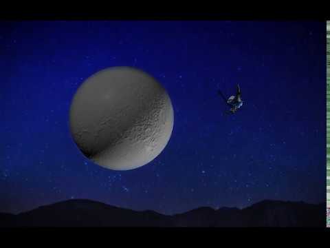 Flying Around the Moon - YouTube