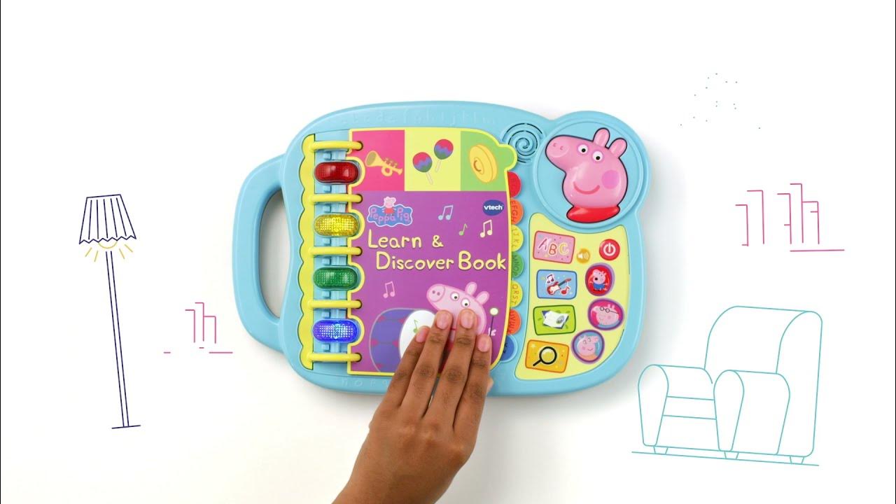 Peppa Pig Learn & Discover Book | Demo Video | VTech - YouTube