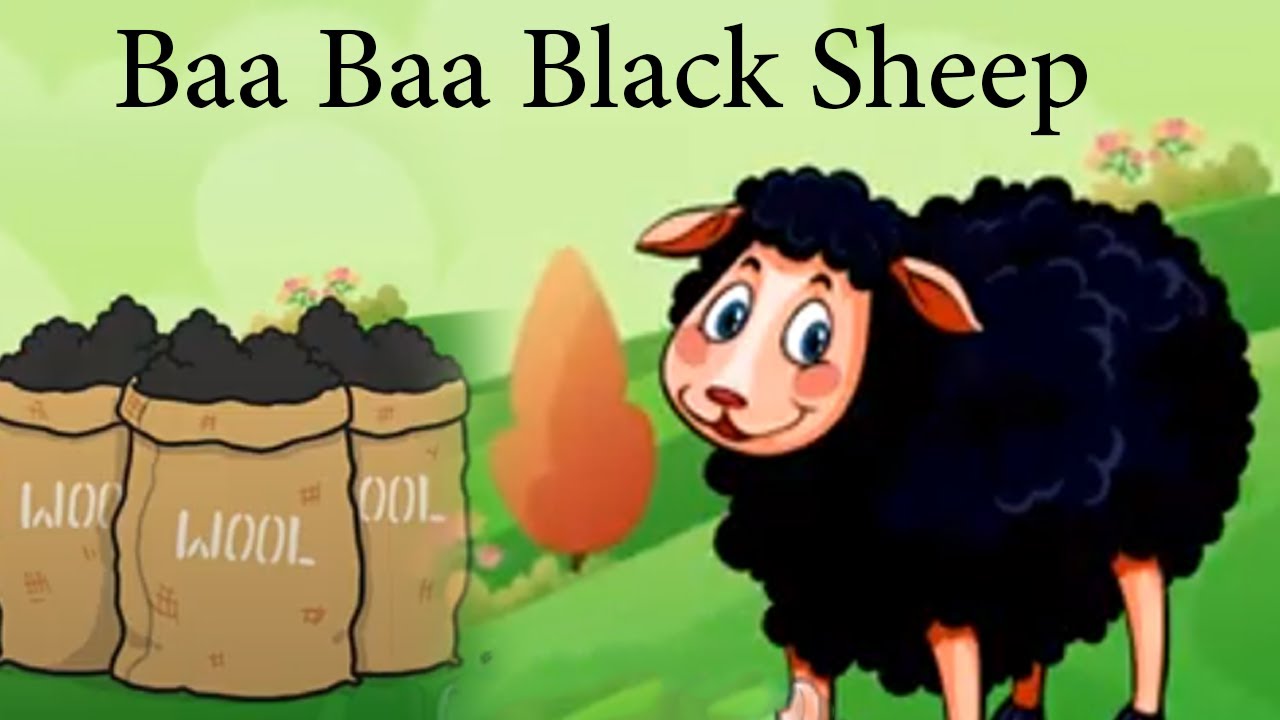 Baa Baa Black Sheep (with lyrics) | Nursery Rhymes For Children ...
