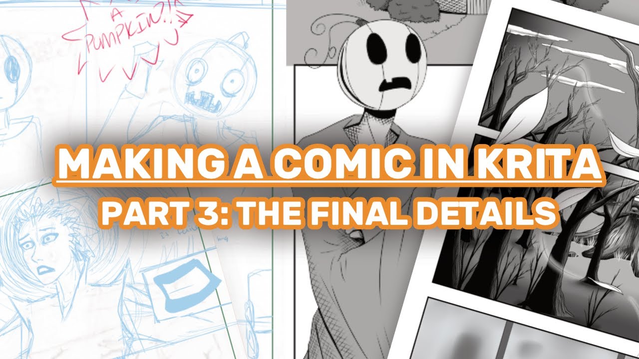 Making a Comic in Krita: Exporting, Lettering, and Sending Off to ...