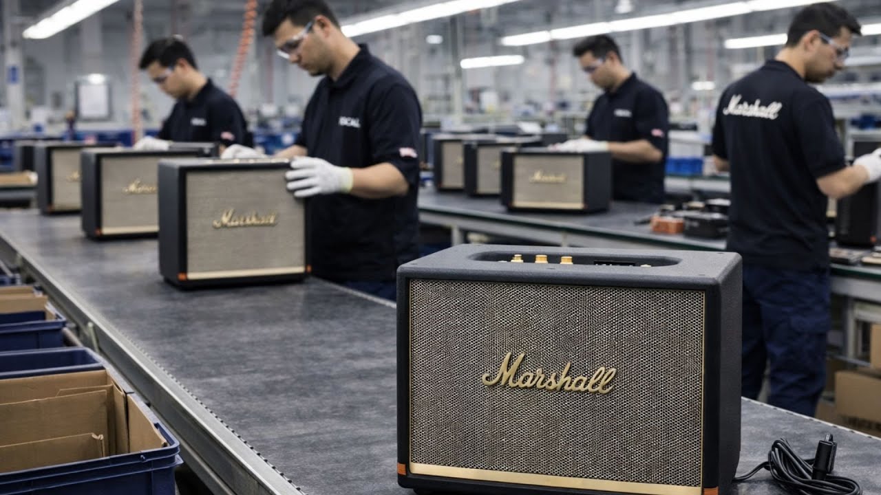Inside the Build: Marshall Woburn III Speaker Manufacturing Process ...