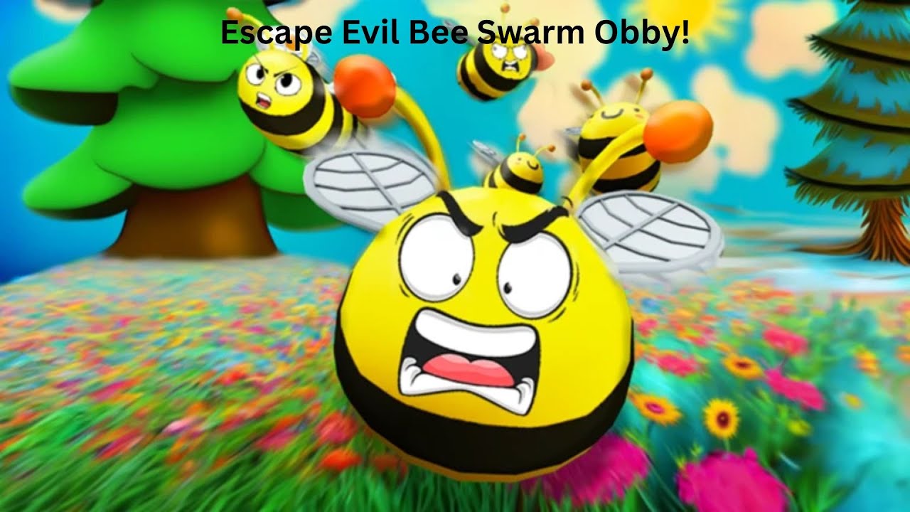 Roblox Escape Evil Bee Swarm Obby! - YouTube