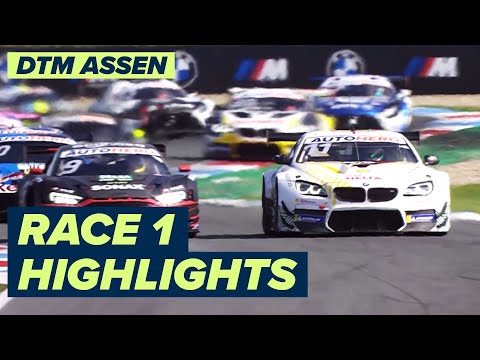 Crazy Race! Wittmann gets 2nd season win | Assen DTM Race 1 | Highlights