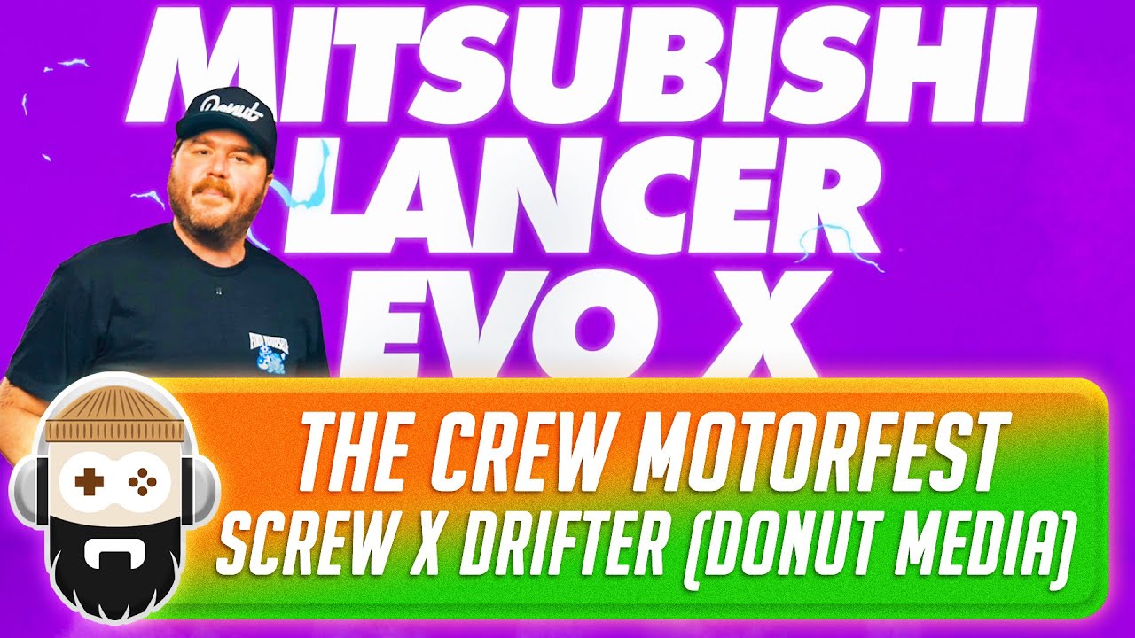 Screw x Drifter (Donut Media) | The Crew Motorfest [Walkthrough] - YouTube