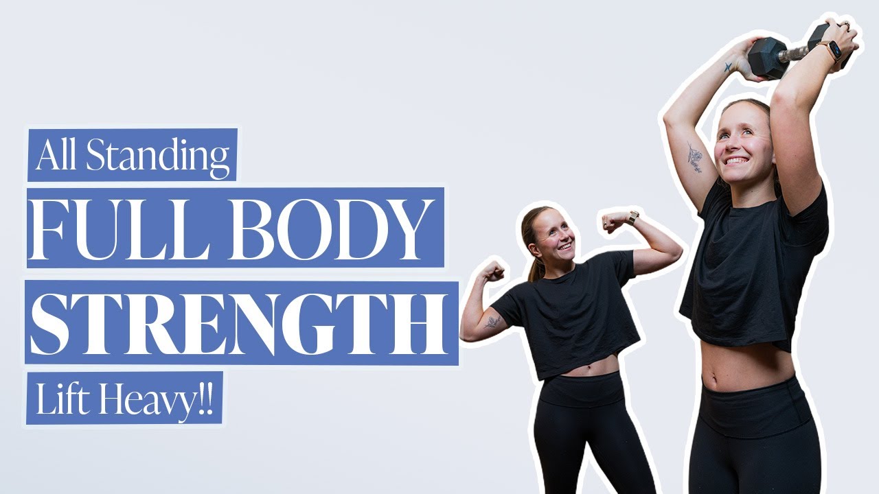 20-Minute Full Body Standing Strength Workout | New Year Better Me ...