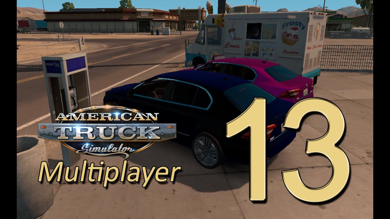 ATS Multiplayer #13 - Test drive for the New Car Mod!! - YouTube