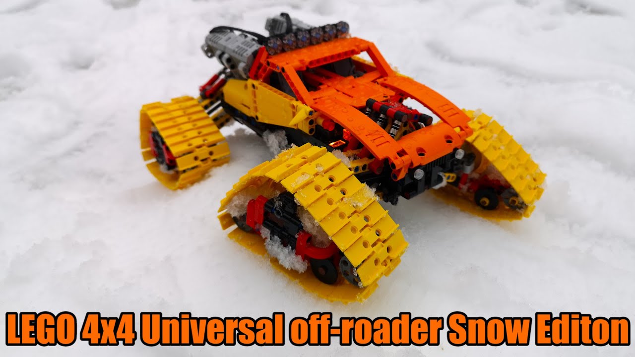 LEGO 4x4 Universal off-roader Snow Editon - YouTube