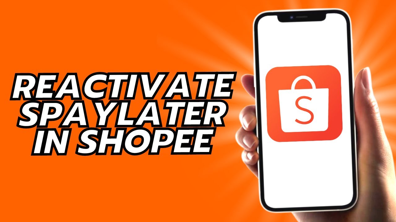 How To Reactivate Spaylater In Shopee - YouTube