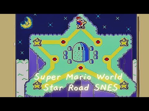 Super Mario World Star Road Walkthrough - YouTube