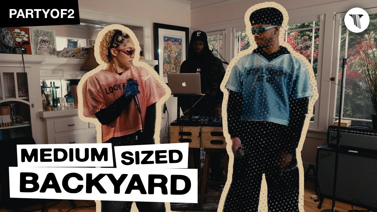 PARTYOF2 Live in the Medium Sized Backyard - YouTube