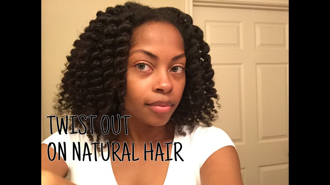 My go to twist out | After wash day routine - YouTube