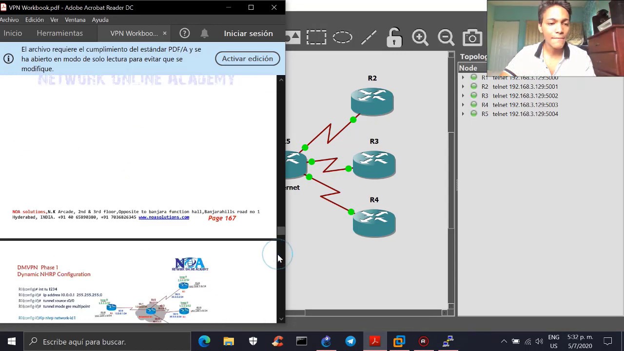 How to - Configure DMVPN Phase 1 Dynamic NHRP - By VeryTutos - YouTube