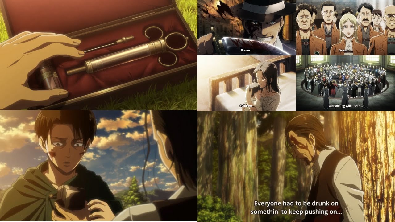 Who Kenny is to Levi ~ The Syringe || The Story of Kenny Ackerman (Part ...