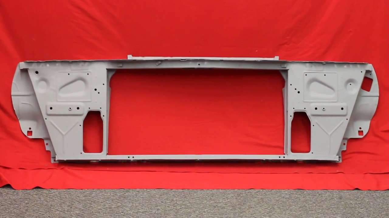 1972 GTO Radiator Core Support - YouTube