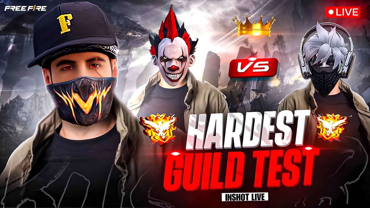 Guild Test 1 vs 2 🚀+ Free Fire Guild Test - YouTube