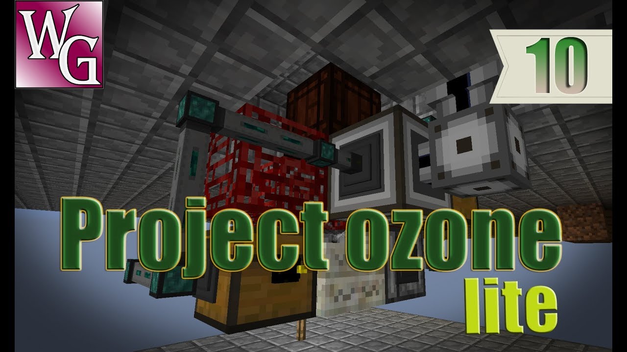 Project ozone lite - автоматизация алтаря №10 - YouTube