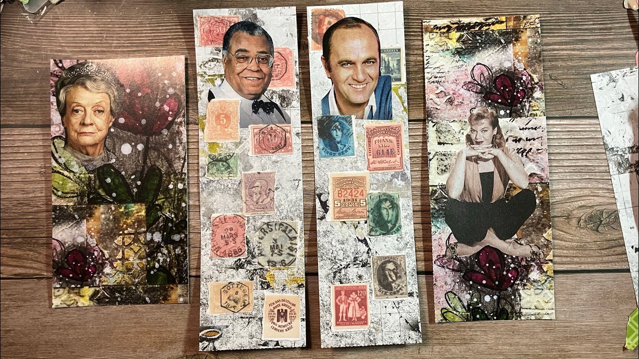 Only 30 minutes to craft/ Making bookmarks live - YouTube
