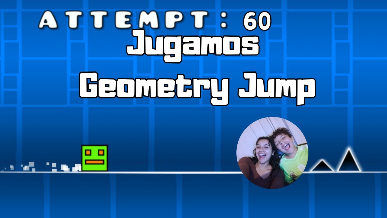 Jugamos Geometry Jump - YouTube