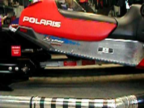 2000 Polaris XC600SP on track dyno - YouTube