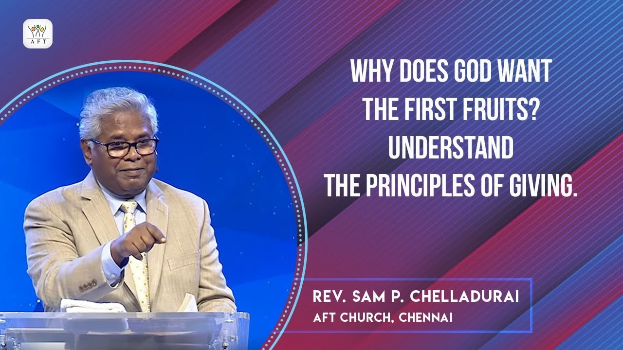 Why does God want the first fruits? Understand the Principles of Giving ...