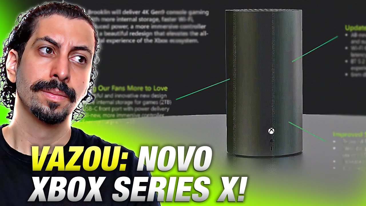 Novo XBOX SERIES X e tudo sobre o vazamento Xbox/Microsoft - YouTube