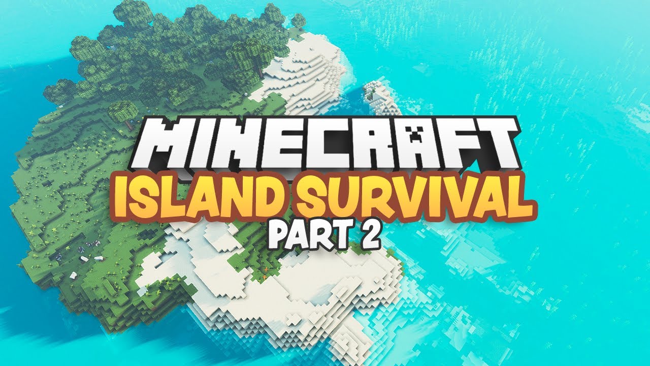 Minecraft Island Survival: Stranded and Starving [LIVE] Part 2 - YouTube