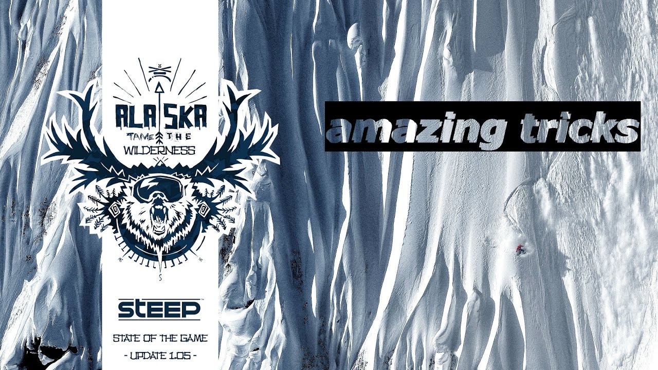STEEP Alaska DLC Amazing Tricks - YouTube