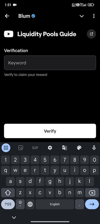 Liquidity pools guide blum code || Blum code Liquidity pools guide #blum #code #crypto #task # ...
