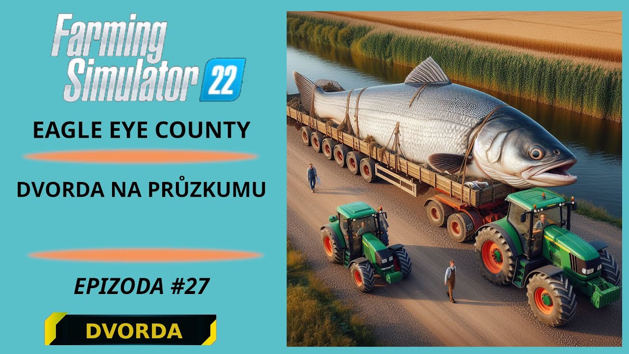 🚜 Farming simulator 22 (CZ/SK) FS22 map tour - Dvorda na průzkumu # 27 ...