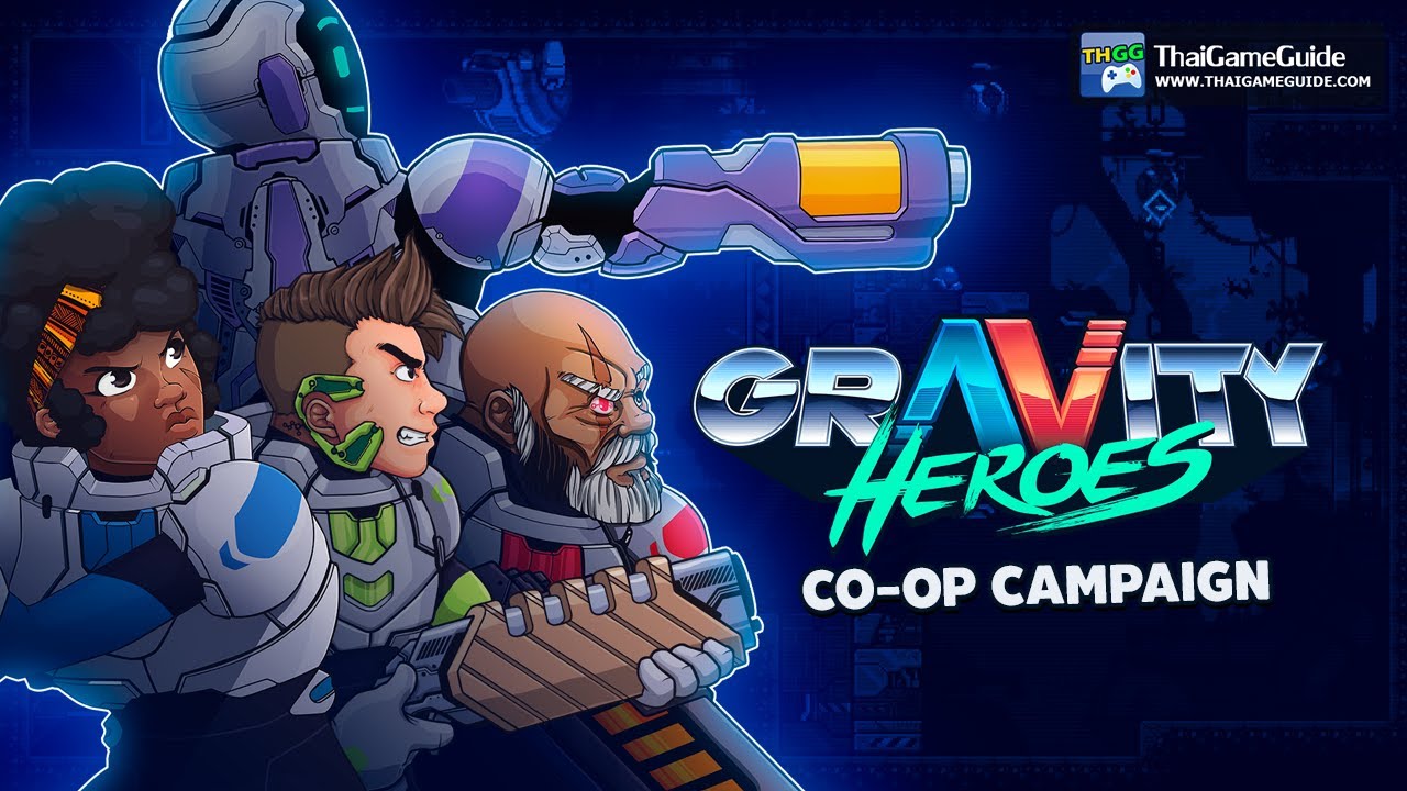 Gravity Heroes [Local Co-op Share Screen] : Co-op Campaign ~ Normal ...
