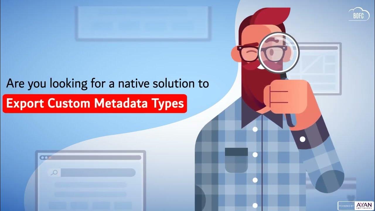 How To Export Custom Metadata Types In Salesforce? - YouTube