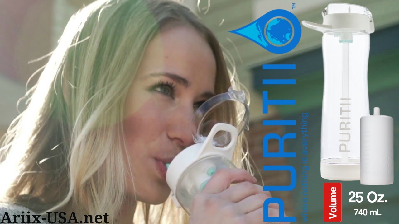 Puritii Water Filtration System | Clean Water On The Go By Ariix USA ...