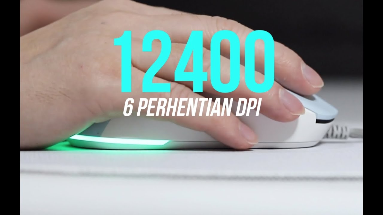 SLEC Mouse Gaming SL8 Sky Blue - YouTube