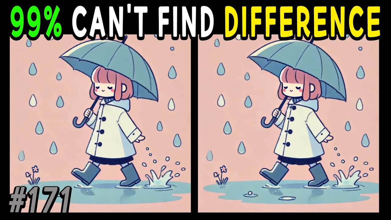 【Find the Difference】 #171 Only Genius Find Differences | Spot The ...