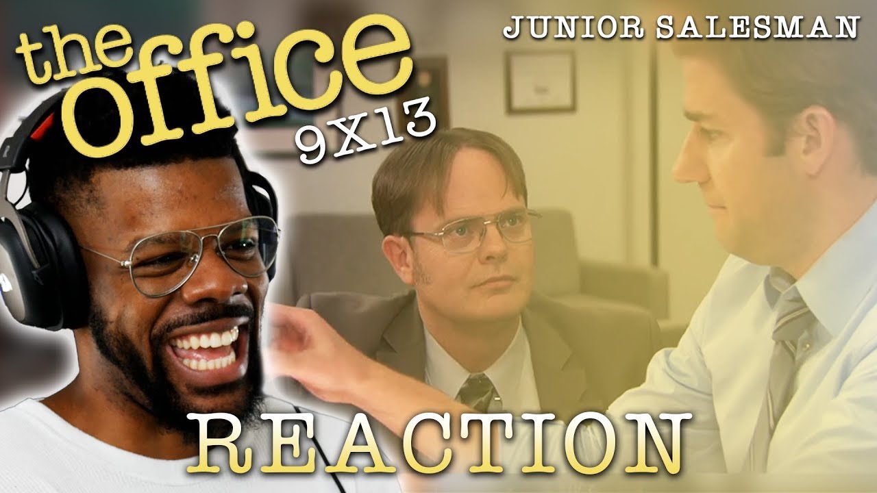 The Office 9x13 REACTION Junior Salesman - YouTube
