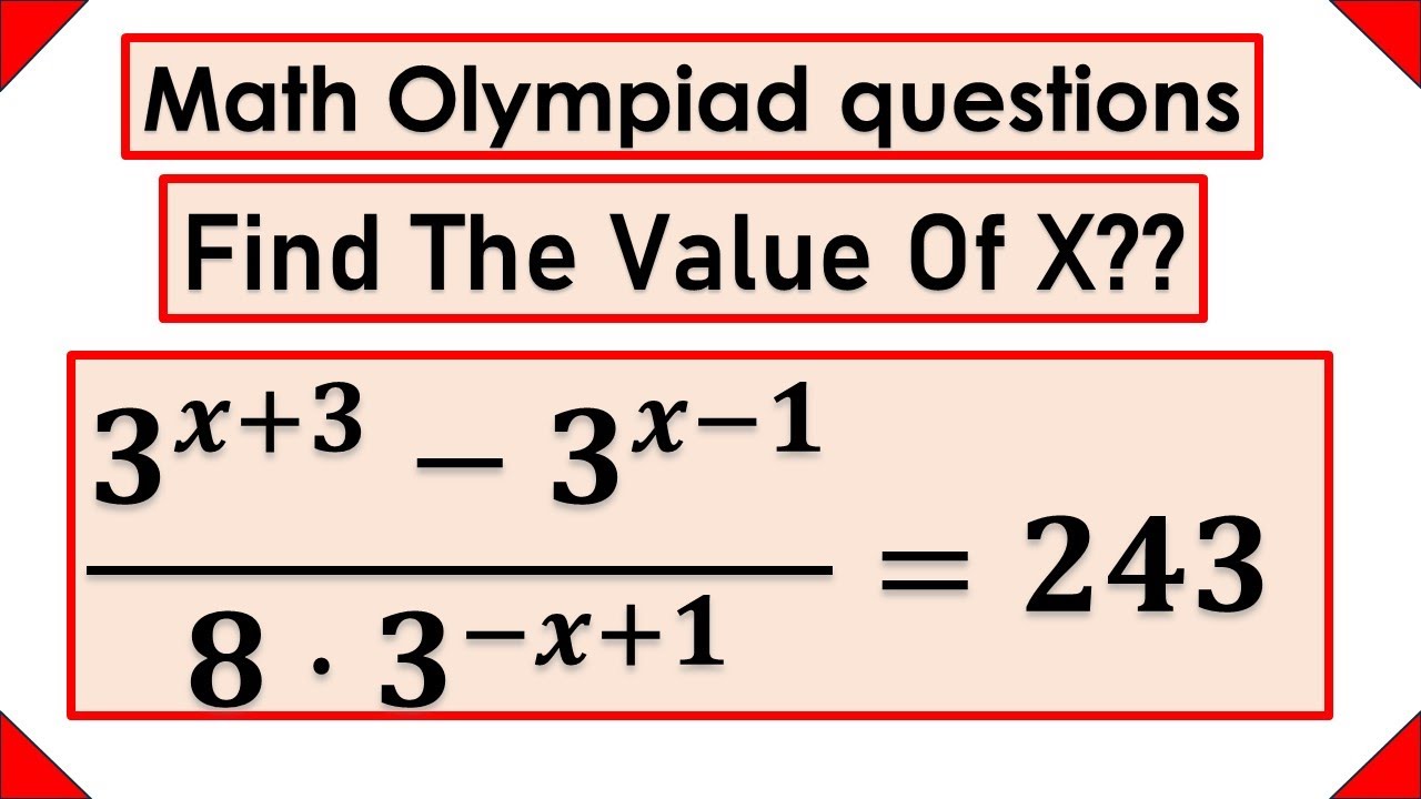 Math olympiad questions || viral math problems - YouTube