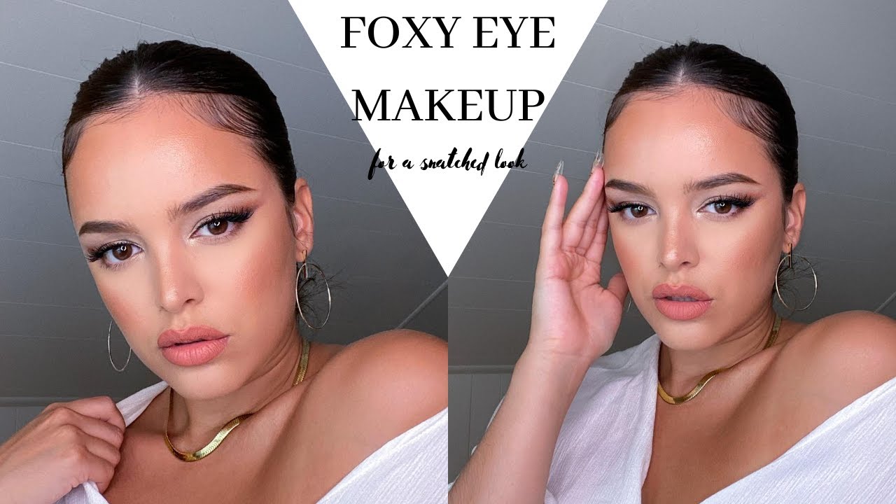 SNATCHED FOXY EYE MAKEUP | Cassidy Maysonet - YouTube