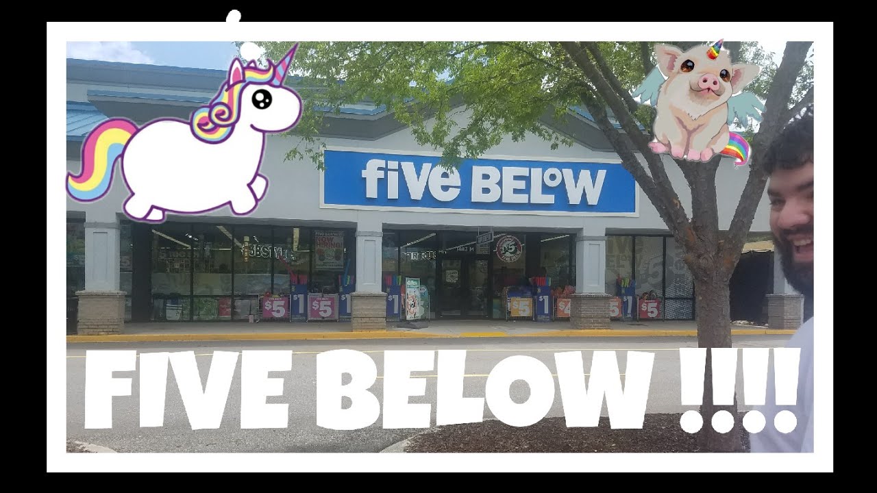 FIVE BELOW STORE - YouTube
