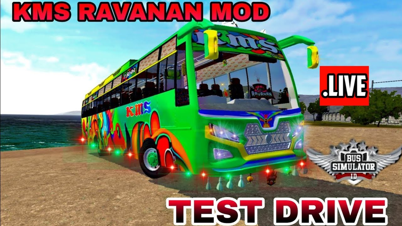 KMS ravanan Bus mod Test Drive - YouTube