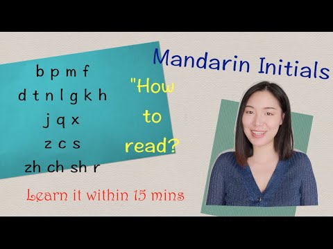 Basic Chinese Mandarin Alphabets (Initials) - b/p/m/f - Beginner HSK1 ...