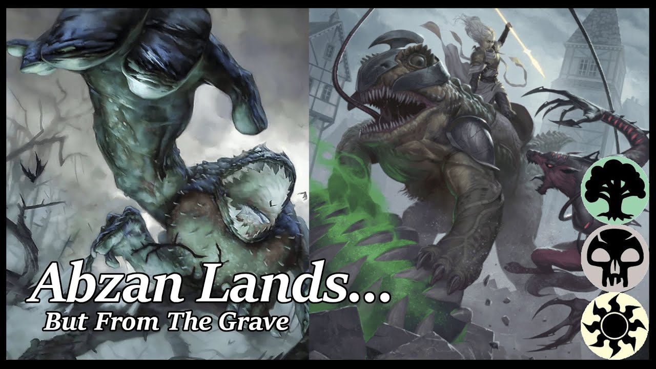 MTG Arena MOM Standard Deck Tech - Abzan Lands 001 - YouTube