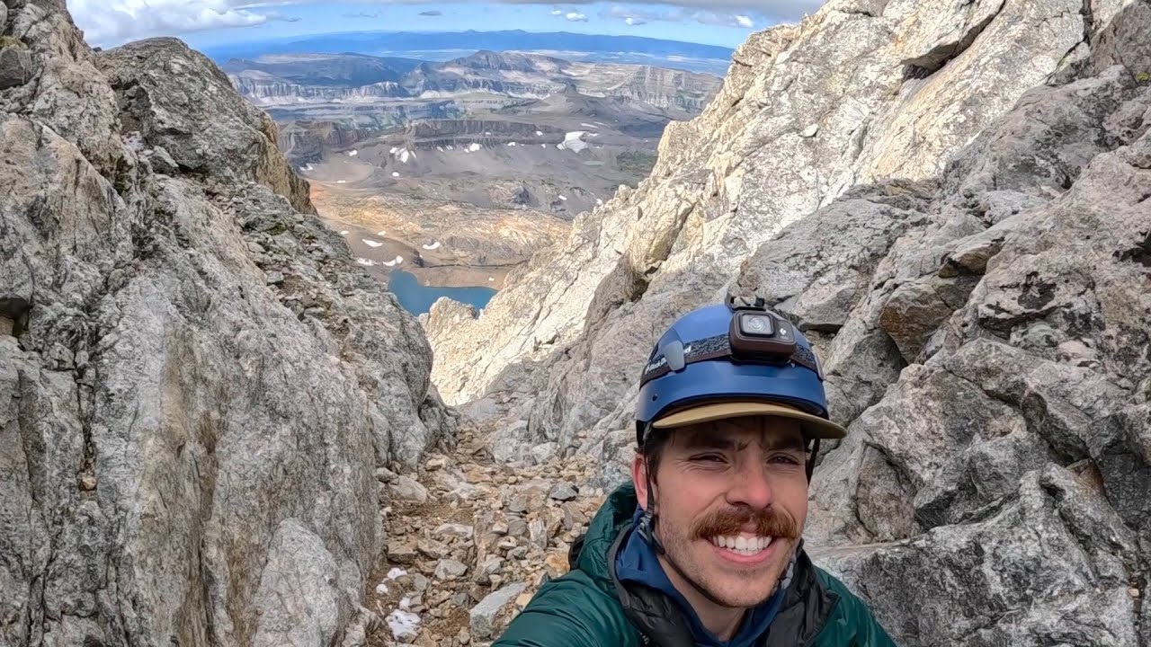 Middle Teton Summit - Southwest Couloir - YouTube