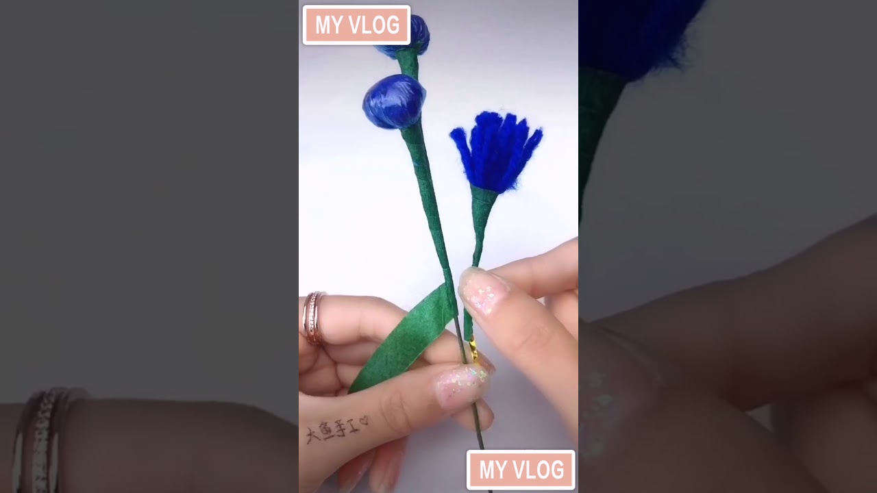handcraft flowers 4 - YouTube