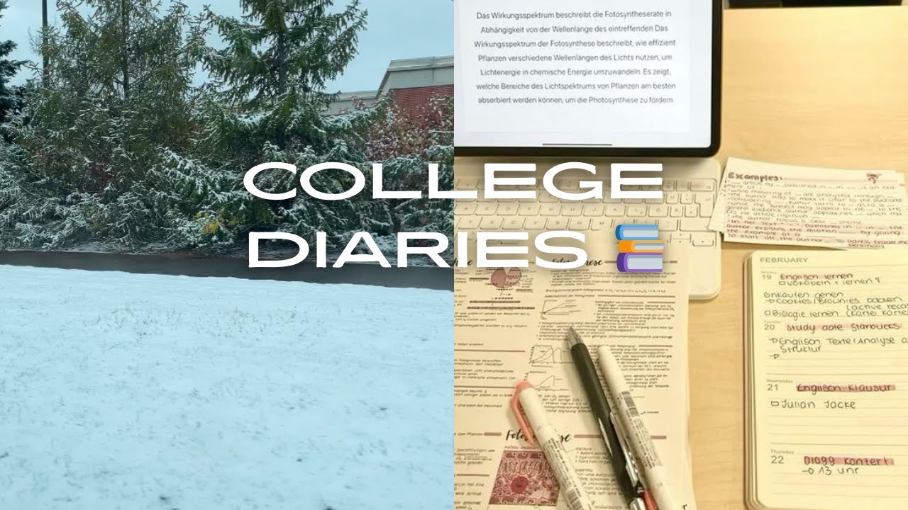 College diaries 📚 - YouTube