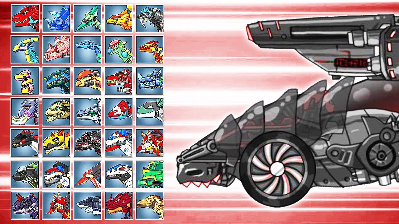 Dino Robot Battle Arena: Terminator T-Rex Car (Assembly + Fights ...
