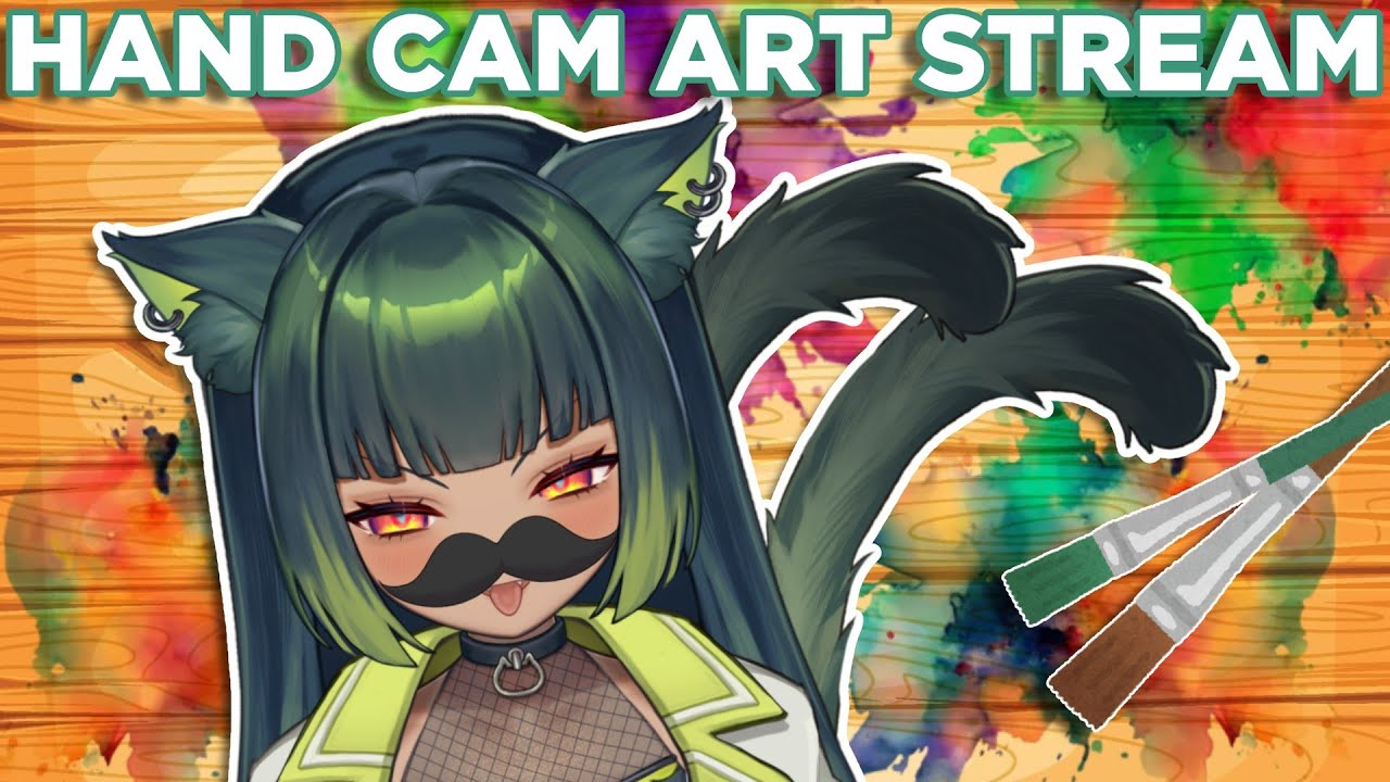 [ HAND CAM STREAM ] TRADITIONAL ART TIME!!! WATERCOLOURS!! 😍 - YouTube
