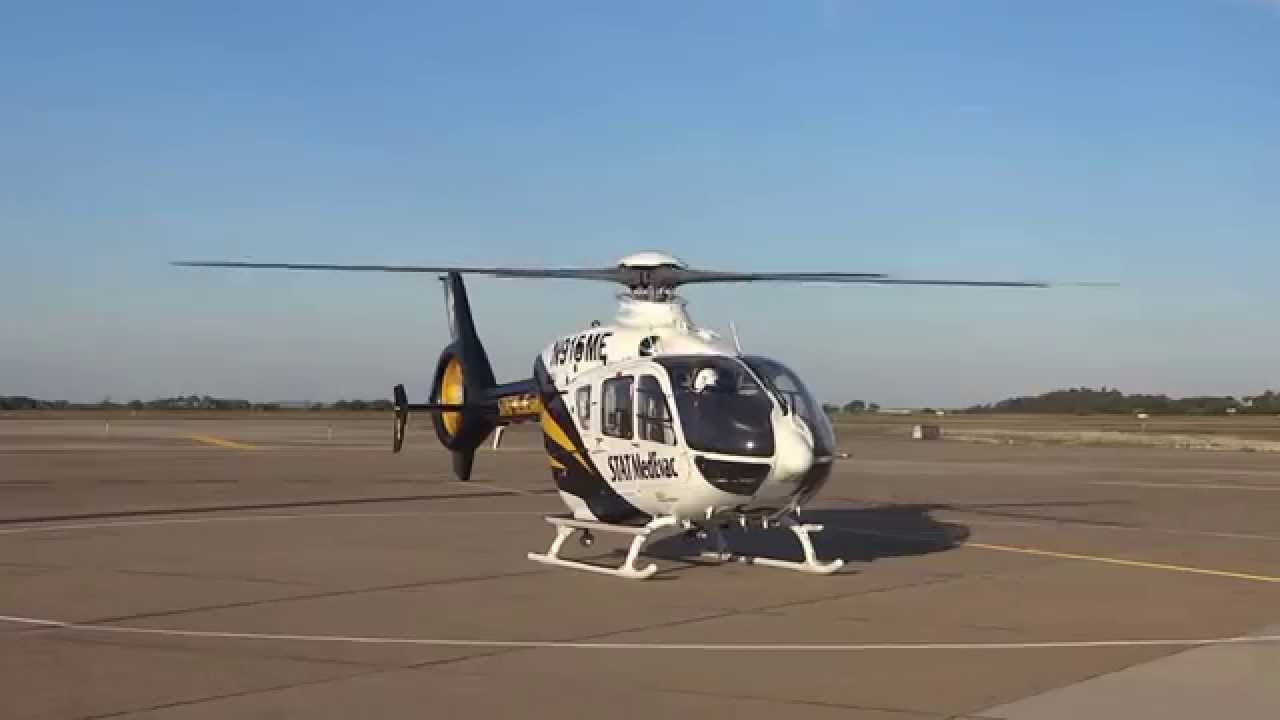 STAT MedEvac 16 N915ME Taking Off From Allegheny County Airport - YouTube