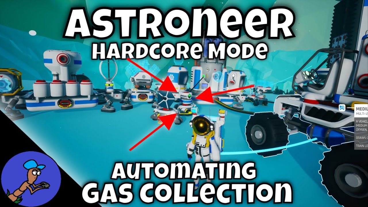 Automating Argon Gas Collection in Astroneer Hardcore Mode - YouTube